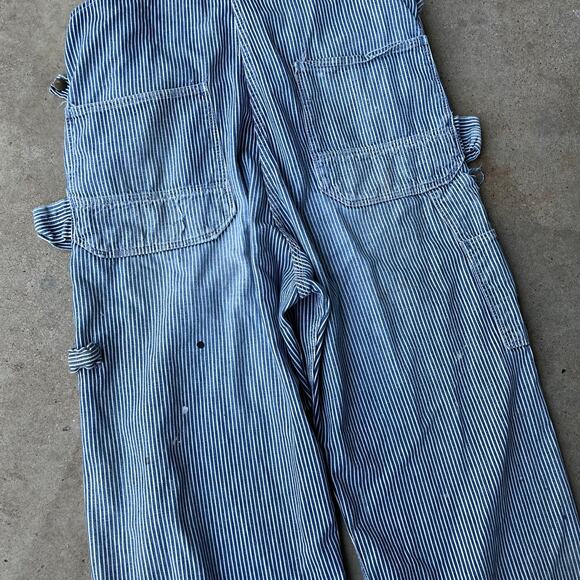 Hercules | Accessories | Vintage 5s Hercules Hickory Bib Overalls With ...